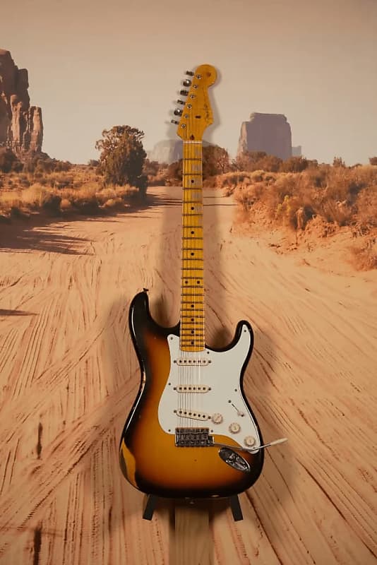 Fender '58 Stratocaster | Custom Shop 2023 - Sunburst | Reverb