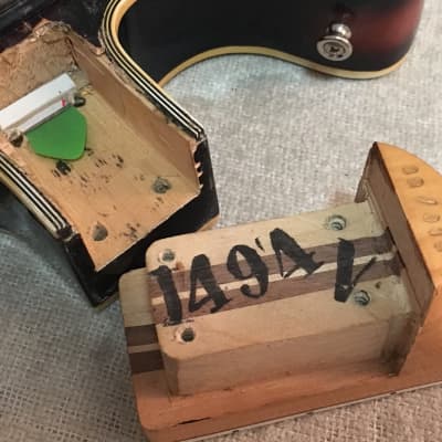 Vintage 1960's Welson DS-2T Electric Hollowbody Guitar + Case | Reverb