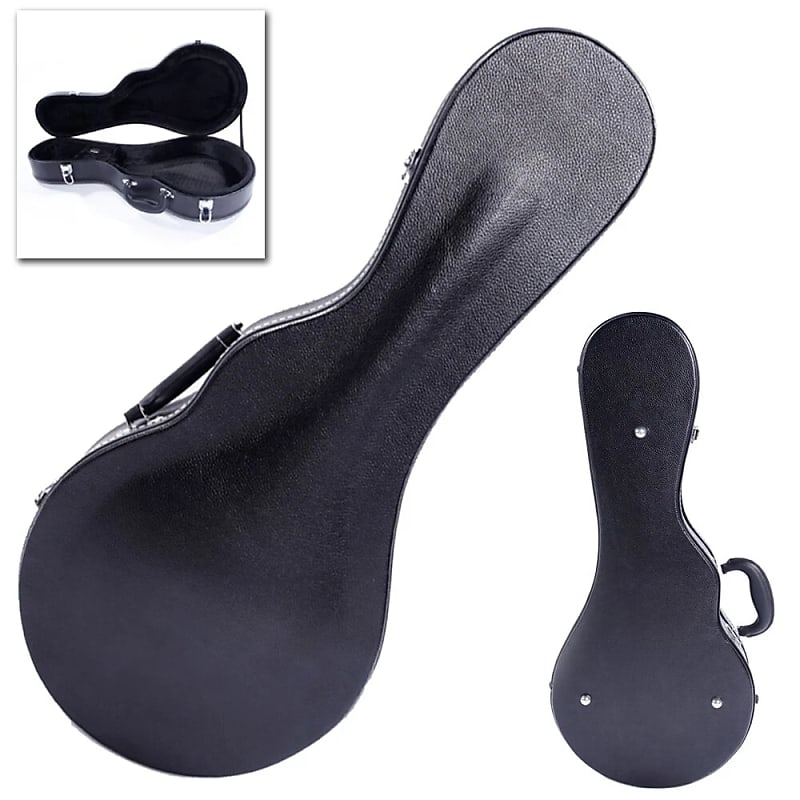 Microgroove Pattern Hard shell Mandolin Case for F Style | Reverb