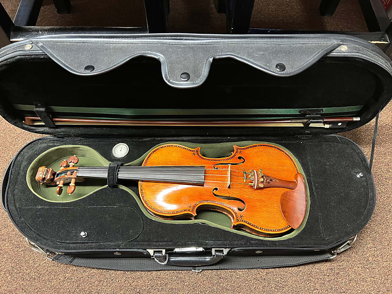 Used Muses Instruments 809 Violin Full Size Dragon Head | Reverb