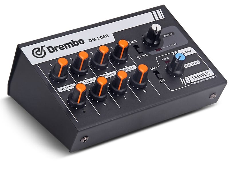 Drembo DM-208E Mini Audio DJ Controller Mixer Portable | Reverb