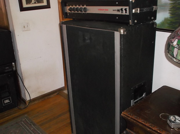 SUNN Coliseum Bass Amp & 2 15 Cabinet | Reverb