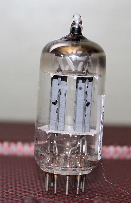 CBS HYTRON 12AX7 ECC83 LONG PLATE HALO GETR PERFECT BALANCE | Reverb