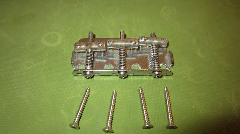 Vintage 50s-60s Fender duo sonic / Musicmaster Bridge - | Reverb