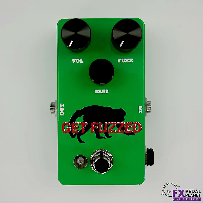 Stumpbox Pedals Get Fuzzed Black Knob 2023 - Green | Reverb Canada