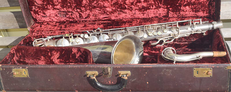 Conn 10M Tenor Saxophone 1948 - Original Silver | Reverb