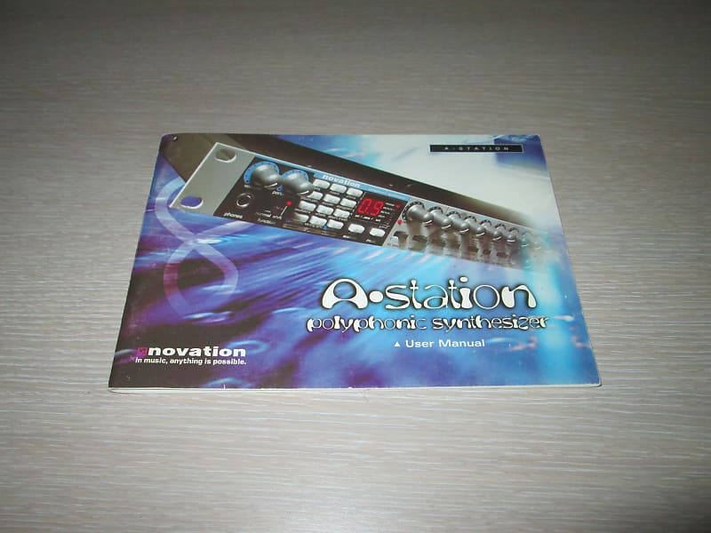 Novation A-Station Original User Manual - Vintage | Reverb UK