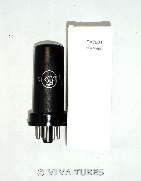 NOS RCA USA 12A6/USA-VT-134 Metal Rattle Vacuum Tube 100+% | Reverb