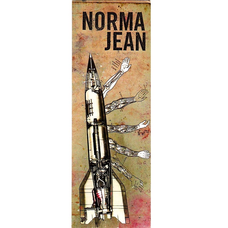 NORMA JEAN - Wrongdoers Ltd Ed New RARE Band Sticker! | Reverb