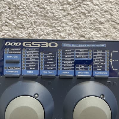 DOD GS30 Digital Multi Effect Guitar System Rare Vintage | Reverb