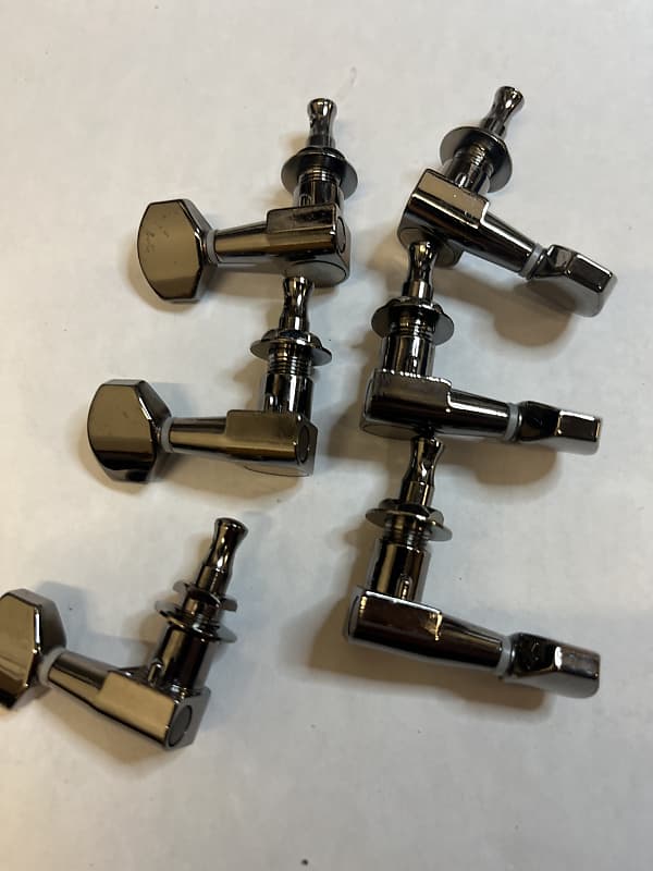 Taylor 200 Series guitar tuners tuning keys Smoked Chrome - | Reverb