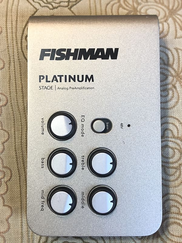 Fishman Platinum Stage EQ Pedal Free Shipping | Reverb