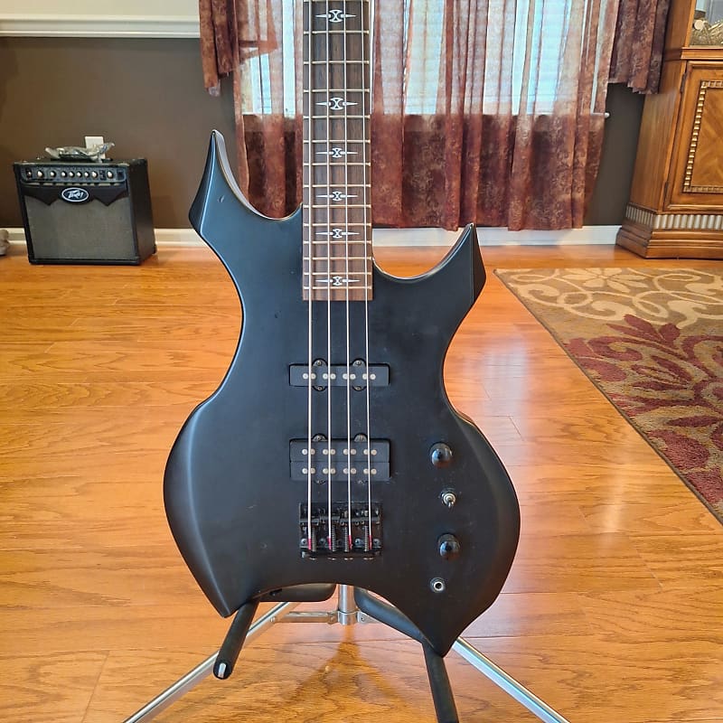 Stagg XB300 Gothic 4 String Electric Bass Guitar XB 300 Metal | Reverb