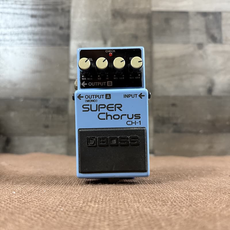 Boss CH-1 Super Chorus Pedal (Pink Label) | Reverb