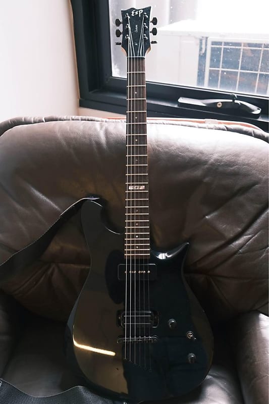 ESP Custom Shop mid 2010s - Jet black | Reverb