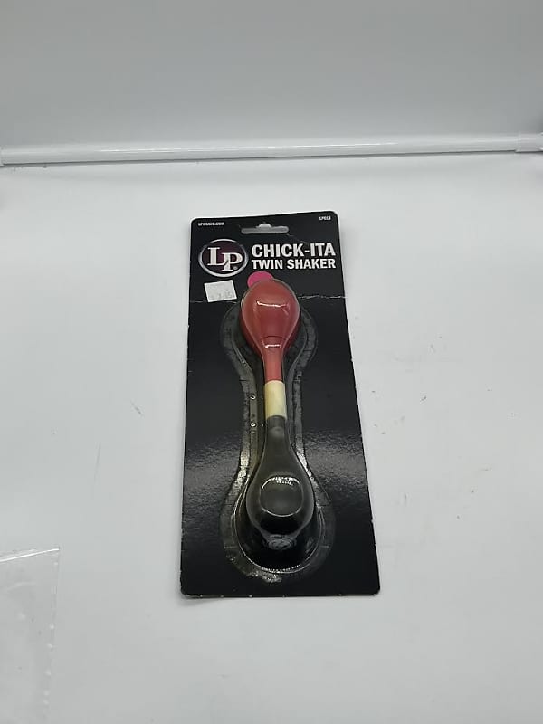 Latin Percussion CHICK-ITA Twin Shaker Red and Black | Reverb