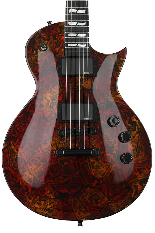 ESP USA Eclipse Limited-edition Electric Guitar - Hellfire | Reverb
