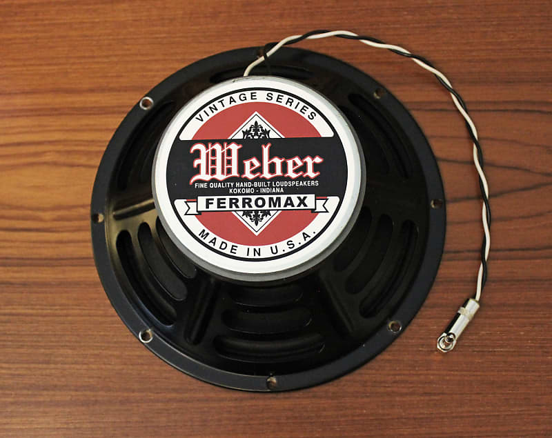 Weber Vintage Series 10F150 - 10 Inch 8 Ohm 25 Watt Speaker | Reverb