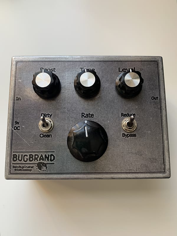 Bugbrand Baby Bugcrusher Desktop 9v. 2007 - Very Rare! | Reverb
