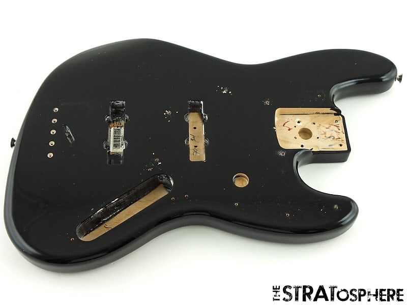 2022 Fender Geddy Lee JAZZ BASS BODY, Rush Alder Guitar Parts | Reverb