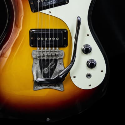 Mosrite Super Excellent 65 The Ventures- Gloss Tobacco Burst | Reverb