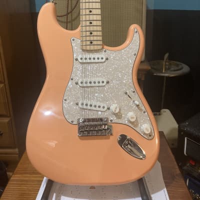 Fender P/C Stratocaster Strat St Atlantic Coral Fender '59 | Reverb