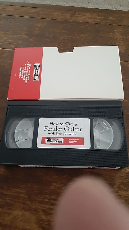 How to wire a Fender Guitar Dan Erlewine VHS Tape | Reverb