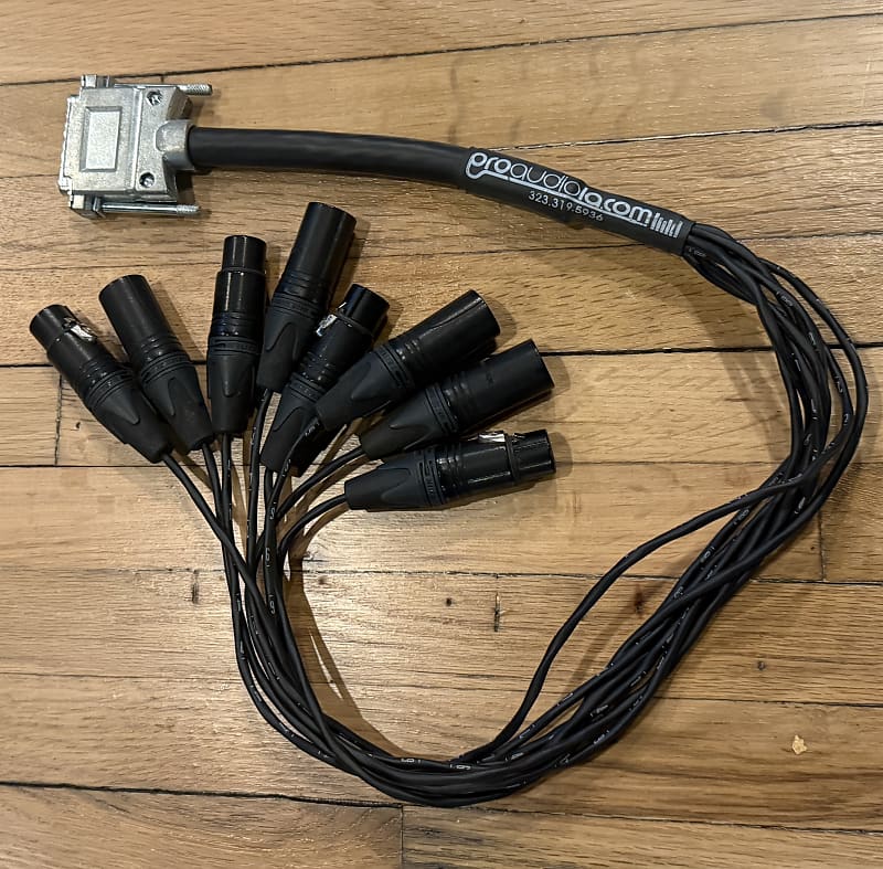 PRO AUDIO LA Digital DB25 to XLR | Made from Grimm TPR 8 & | Reverb