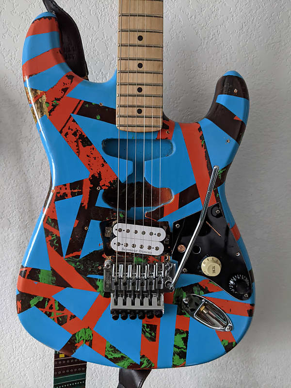 Frankenstrat with Northern Ash body, Custom Shop 78 pickup | Reverb