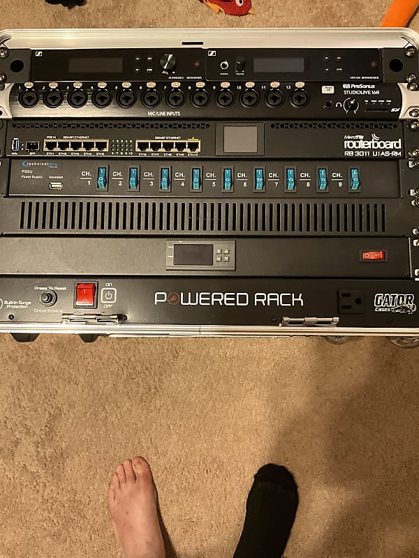 PreSonus 16 channel rack mount digital mixer 2024 - Black | Reverb