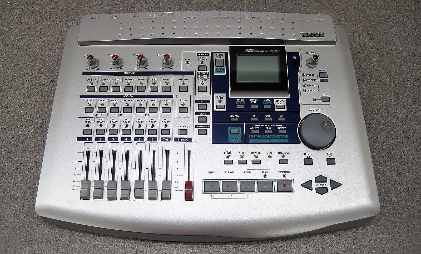 TASCAM Digital Portastudio 788 8-Track Digital Recorder | Reverb