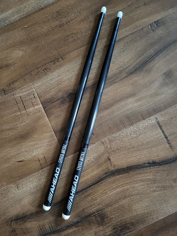 Ahead Speed Metal Nylon Tip Drum Sticks (Pair) | Reverb