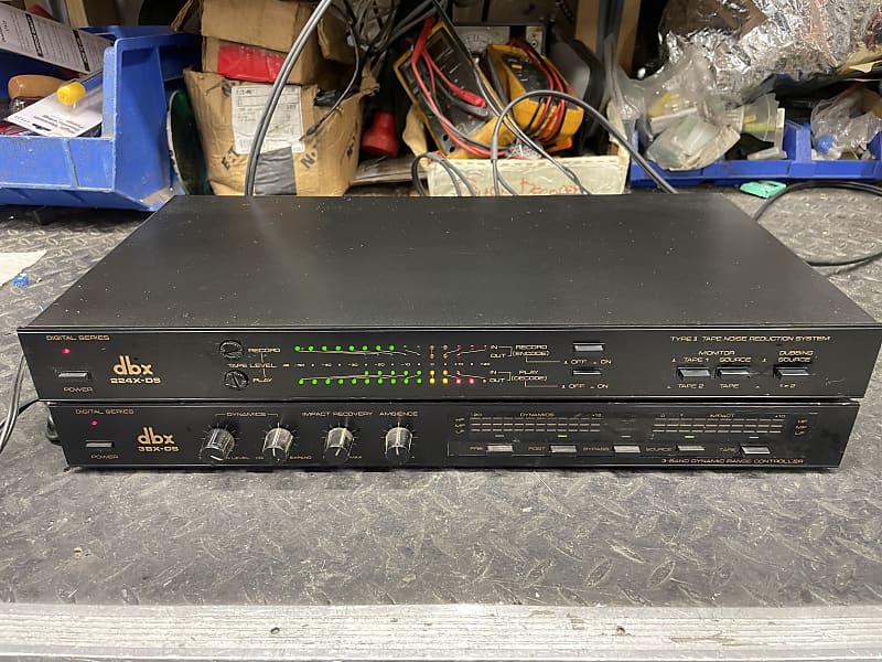 dbx 224-DS noise reduction unit w/2 tape loops. SERVICED. | Reverb