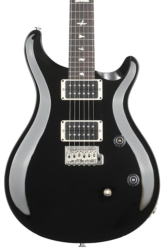 PRS CE 24 Electric Guitar - Black with Satin Black Neck | Reverb