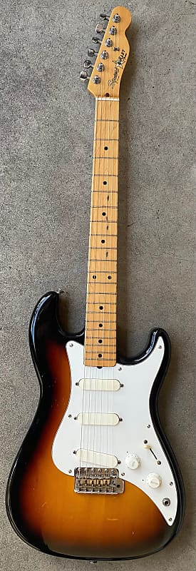 1983 Squier Bullet ST-3 Japan SQ Serial # Sunburst Electric | Reverb