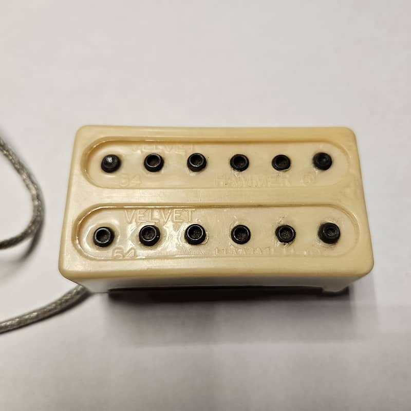Red Rhodes Velvet Hammer 54 Humbucker Pickup | Reverb