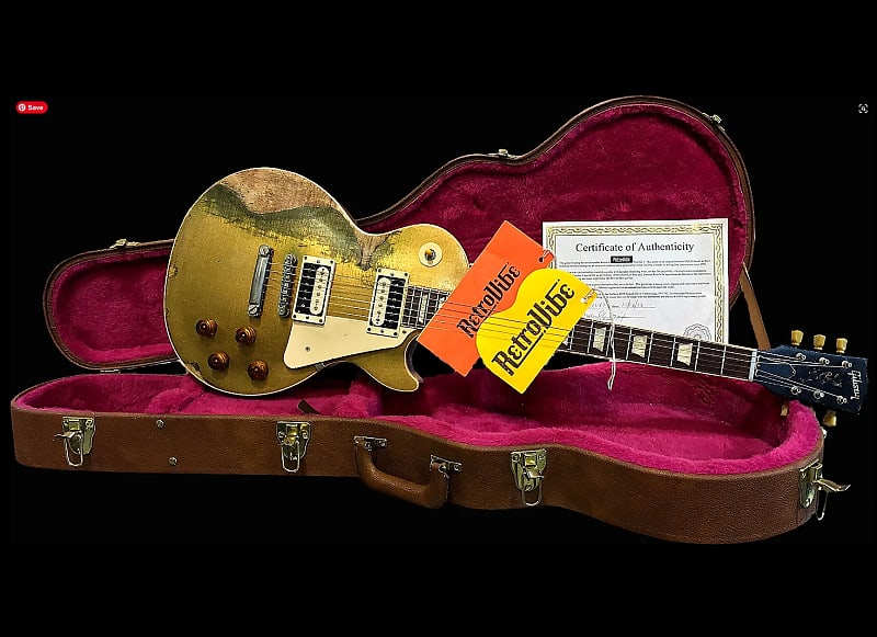Gibson Les Paul Goldtop Super Relic | Reverb