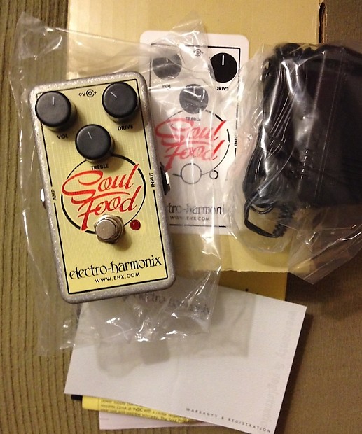Electro-Harmonix Soul Food pedal - Overdrive/Boost - EHX | Reverb
