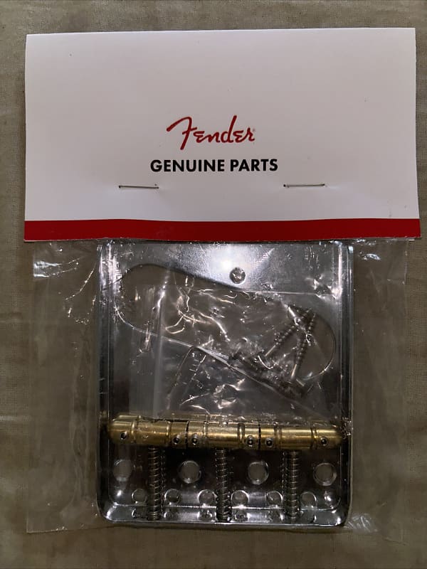 Fender Telecaster string thru/top load ashtray bridge, | Reverb UK
