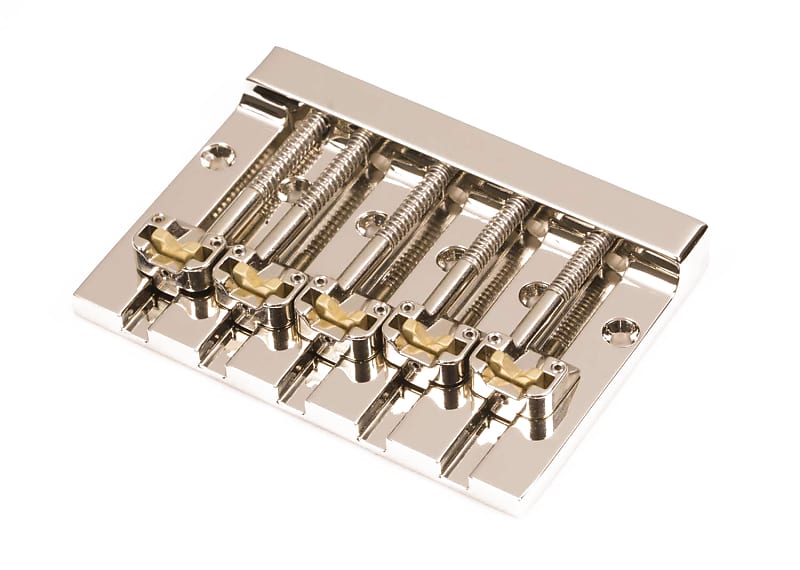 Hipshot KickAss 5 String Bass Bridge Nickel Retrofits | Reverb UK