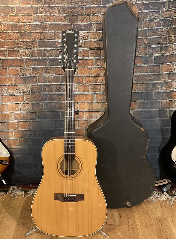Hofner Vintage 12-string Acoustic Great Sound | Reverb