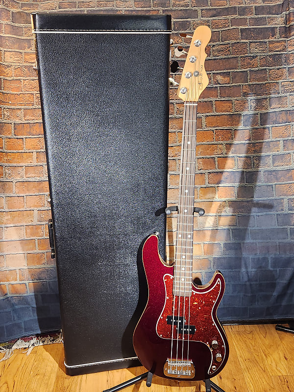 G&L USA Beauty 2016 LB-100 Custom-Ordered Ruby Red Metallic | Reverb