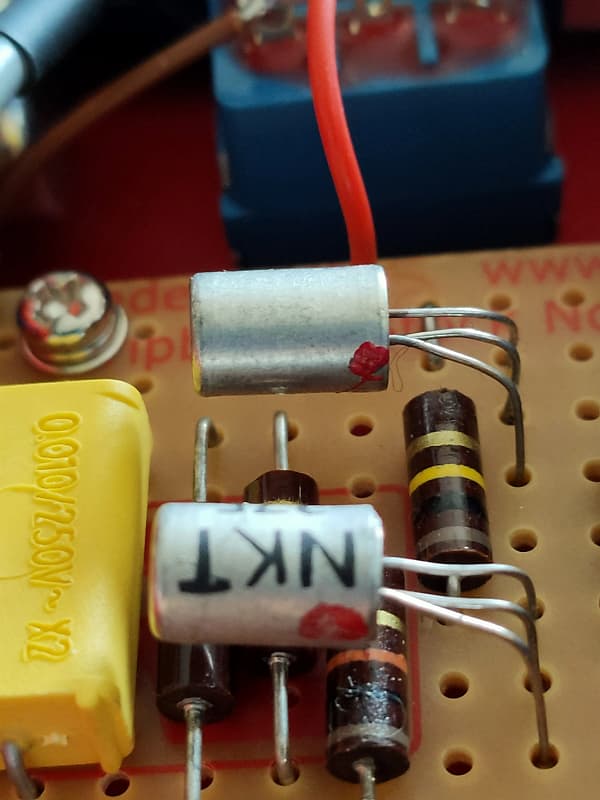 Fuzz FACE W/ORIGINAL NKT 275 RED DOT NKT275 | Reverb