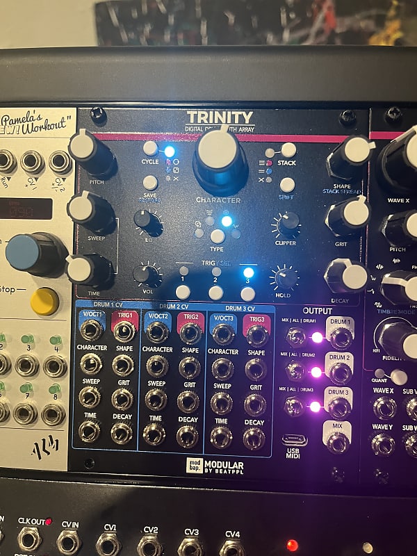 Modbap Trinity Digital Drum Synth 2020 - Black | Reverb