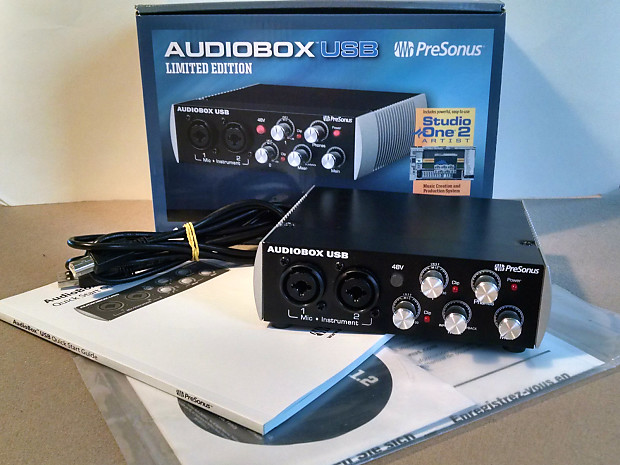 Audiobox USB 2X2 Recording Interface Limited Edition | Reverb UK