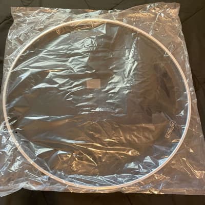 Drum-tec 22in basic 1-ply - Black Mesh Drumhead | Reverb