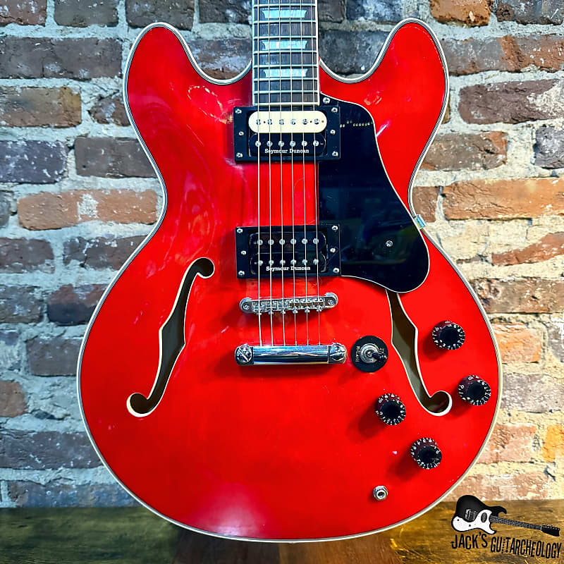 Firefly FF338 Semi-Hollow Electric Guitar w/ Seymour Duncan | Reverb