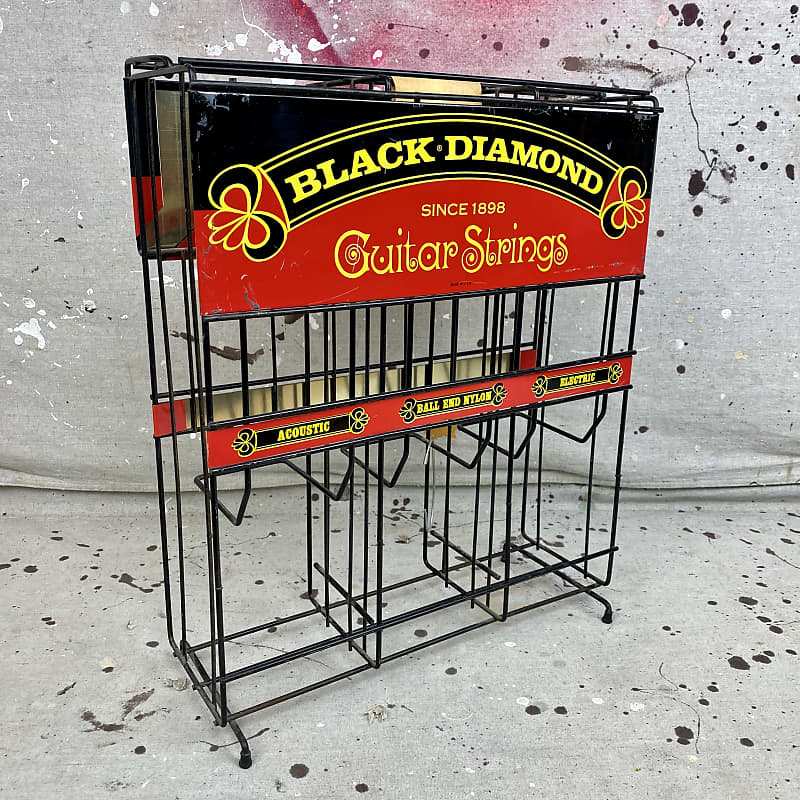 1960's Black Diamond Guitar Store String Display Retro-Cool | Reverb