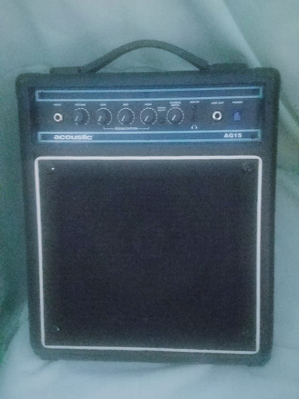 Acoustic AG15 Acoustic Electric Guitar Wedge Amplifier | Reverb