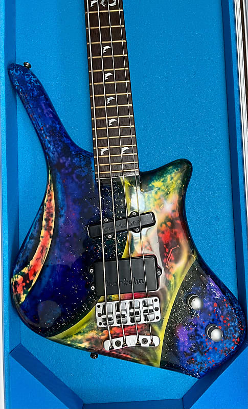 Warwick Dolphin Pro 1 de 1990 Bleu custom | Reverb España